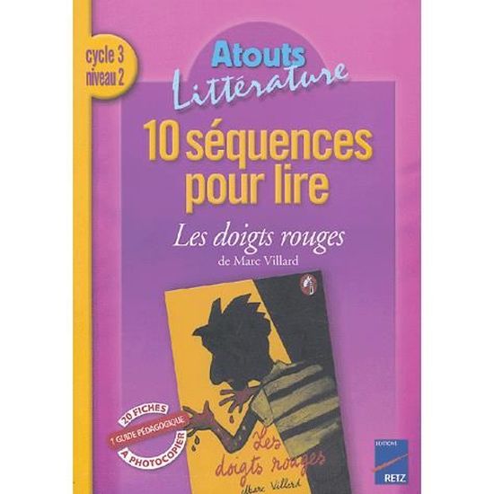 10 séquences pour lire Les doigts rouges de Marc V - Cdiscount Librairie