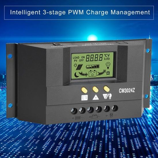 PWM Smart Solar Regulator Charge Controller Solar Panel Generator ...