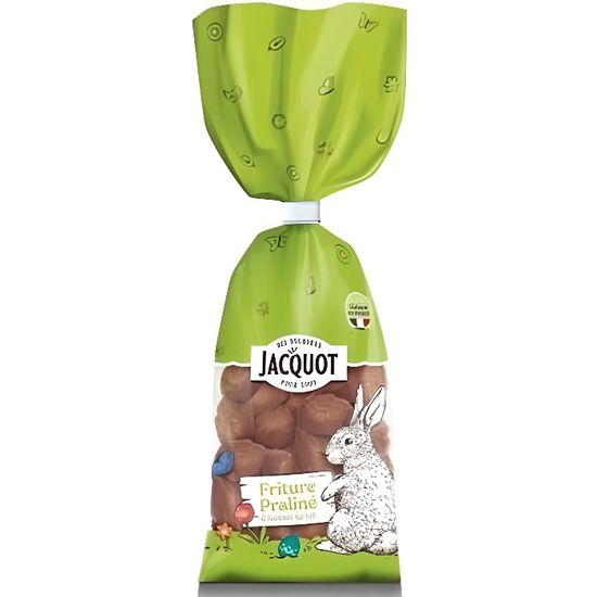 Sachet de friture chocolat au lait fourré praliné Jacquot - 253g - Cdiscount Au quotidien