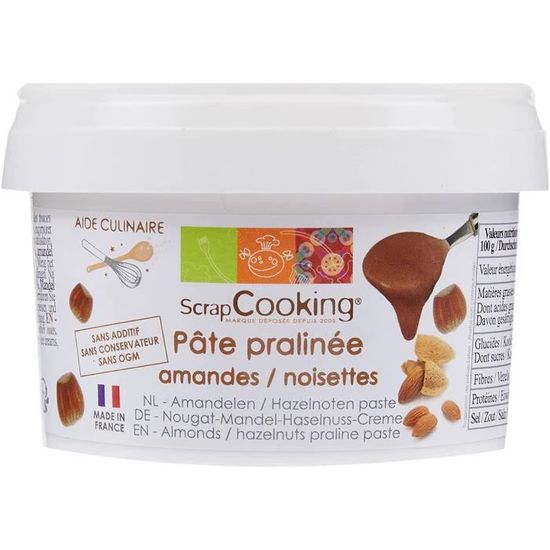 Pate D Amande Et Massepain - Cooking Pâte Pralinée Amandes-Noisettes ...