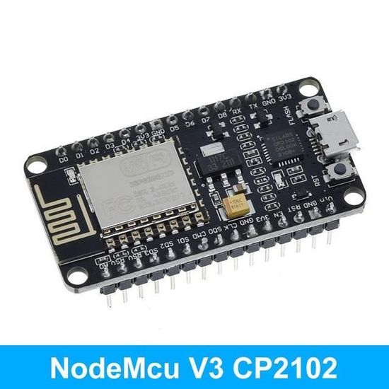 Circuits intégrés,NodeMcu v3 CP2102--Module Sans Fil Ch340 Ch340g ...