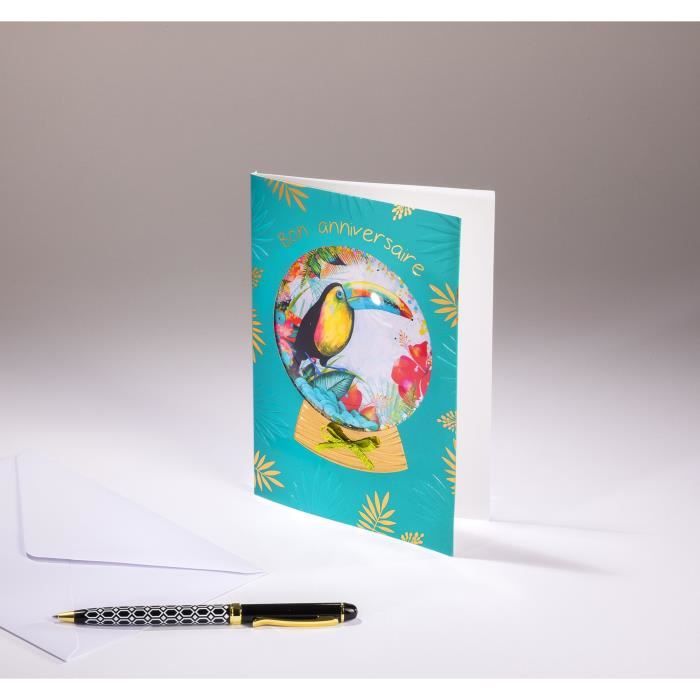 Carte double Bulle Bulle Bulle - Bon Anniversaire toucan - Cdiscount Auto Carte double Bulle Bulle Bulle - Bon Anniversaire toucan - Cdiscount Auto