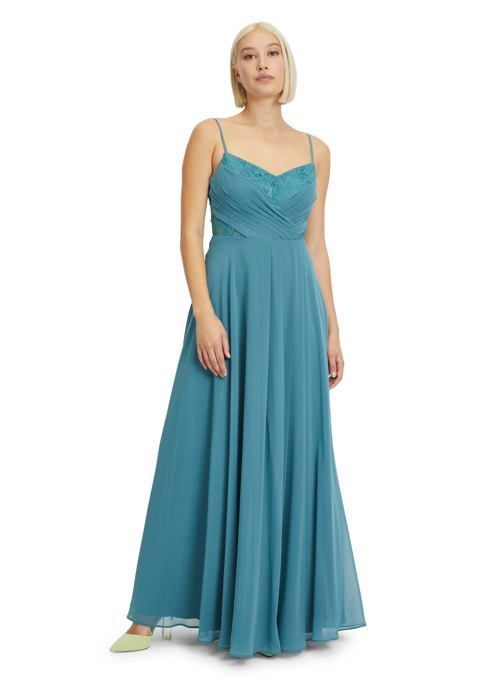 Robe Vera mont vera mont - 0258/4825 - Vera Mont Robe Femme Teal Fumé ...