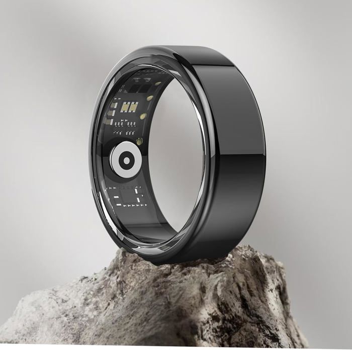 2024 Bague Connectée Homme Femme Smart Ring avec Fréquence Cardiaque ...