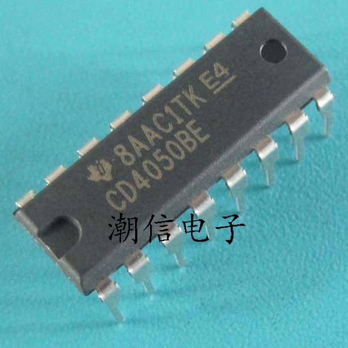 CD4050BE six non-inverting buffer converter CIRCUITS INTEGRES ...
