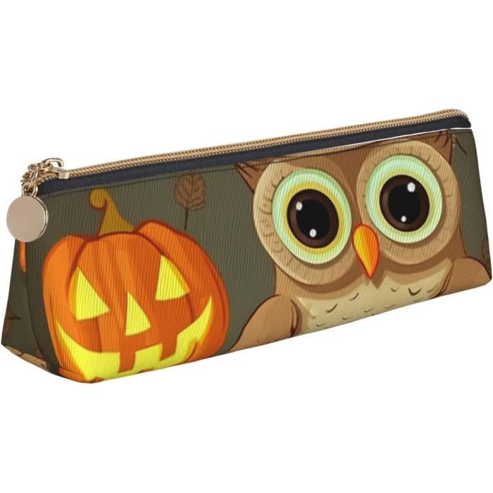 Hippo Trousse À Crayons En Cuir Avec Fermeture Éclair Motif Imprimé ...