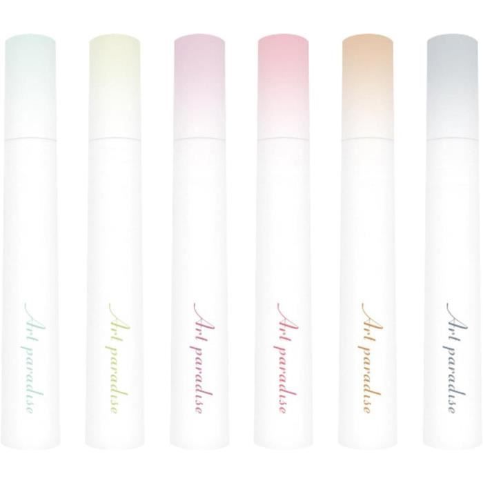 6 Stylos Fluorescents Pour Colorer, Souligner, Mettre En Évidence Pour ...