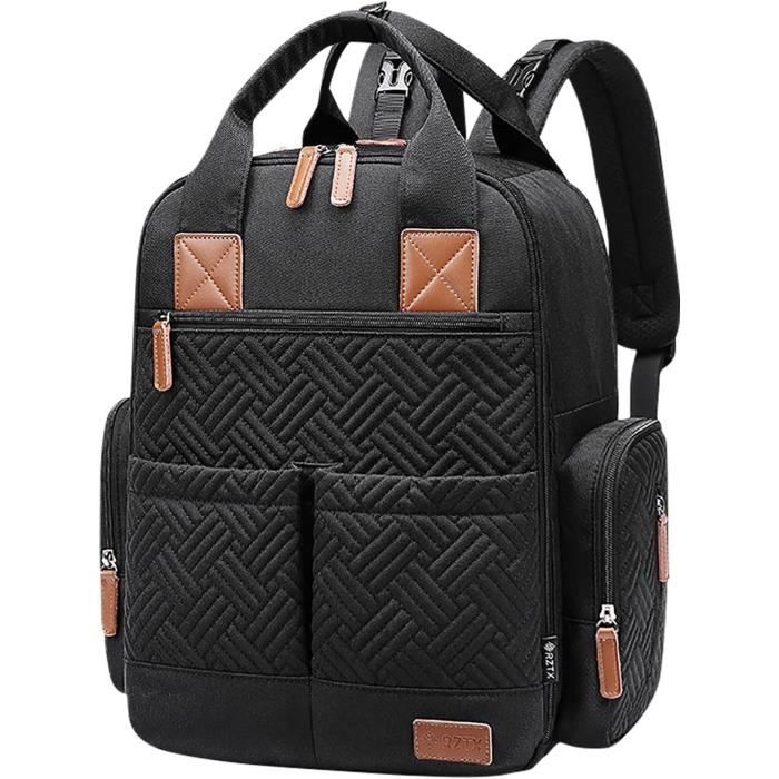 Sacs À Dos À Langer Pour Bébé - Grand - Noir - Quotidien - Mixte ...