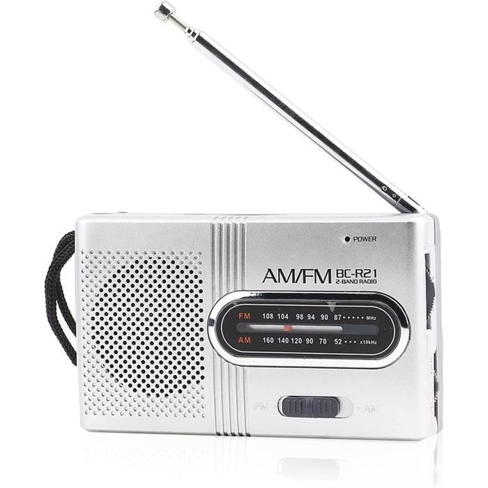Radio Portable Digitale AM FM, Personnel Transistor Radio avec Antenne ...