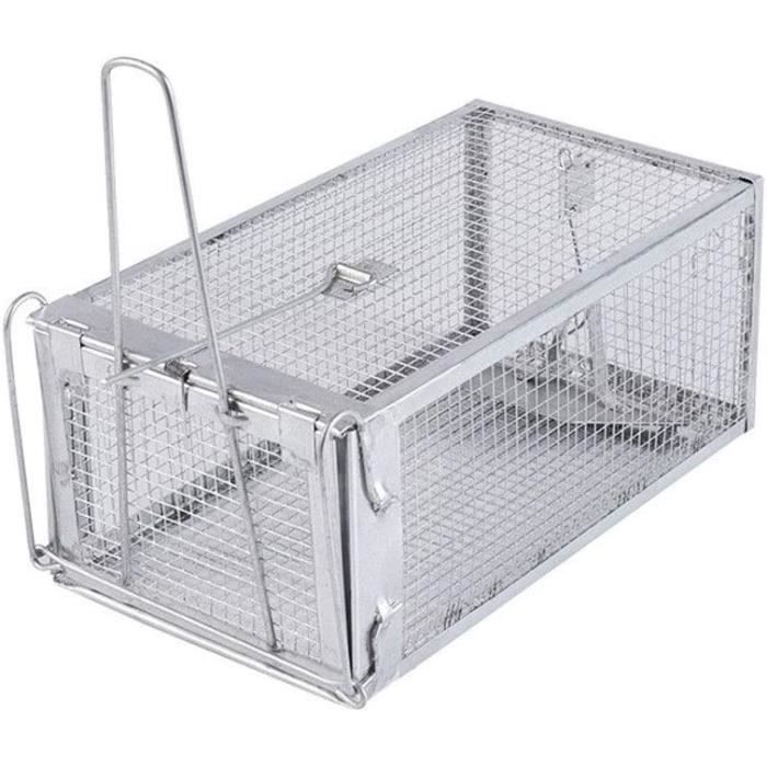 AJW-Piège à Rats Piège à Souris en Acier épais à Haute sensibilité pour ... AJW-Piège à Rats Piège à Souris en Acier épais à Haute sensibilité pour ...