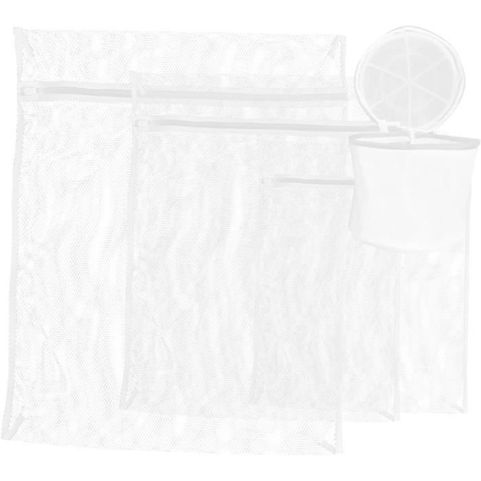 4 Pièces Sac À Linge Trousse De Lavage Pochette À Linge En Filet Petite ...