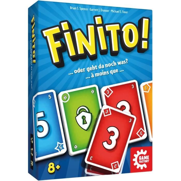 646090 Finito Captivant Pour 2 À 6 Joueurs, Cartes Rapide Pour Adultes ...