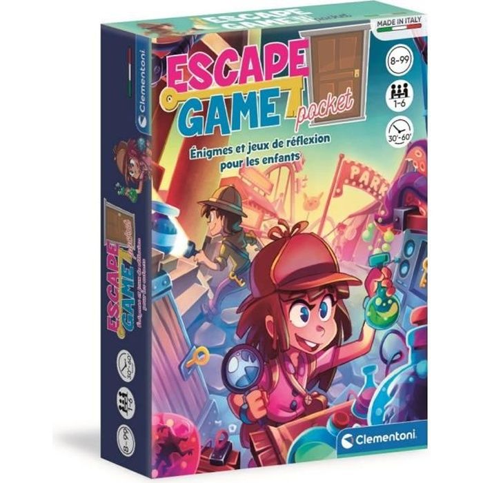 Clementoni - Escape Game Pocket - Cdiscount Jeux - Jouets