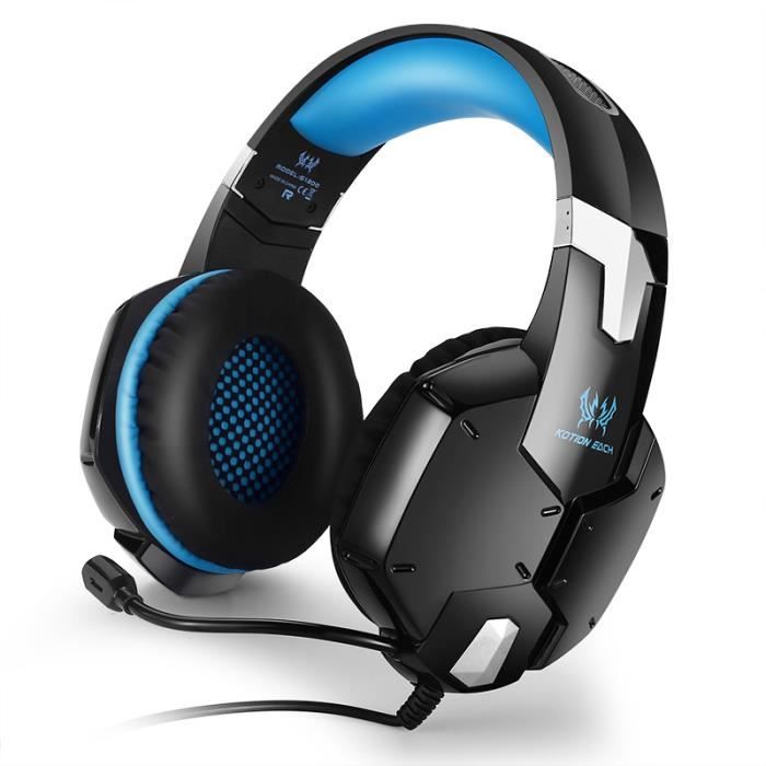 Casque Gamer Each Pro Gaming Headset G1200,Casque Gaming pour PC/PS4 ...