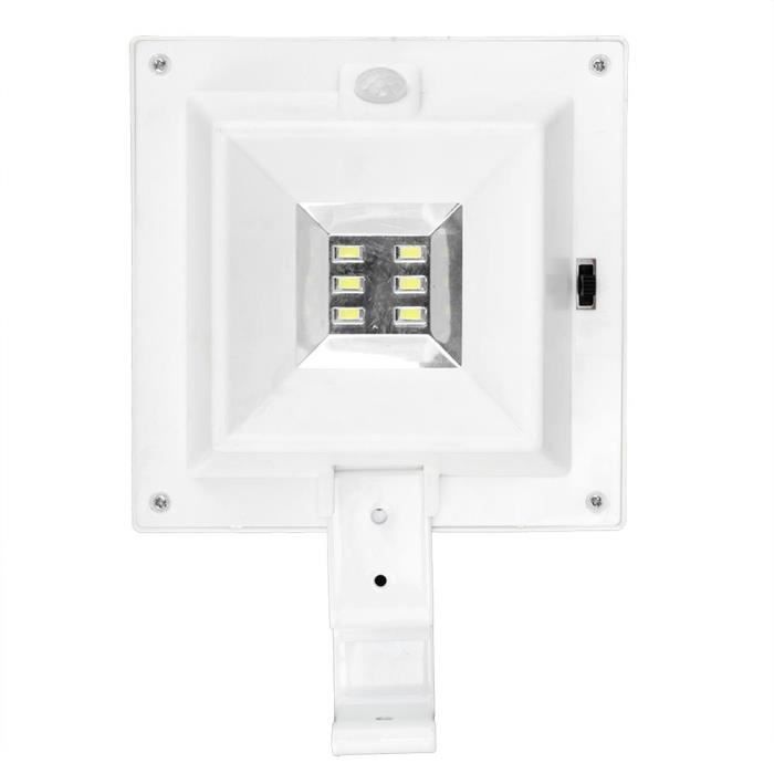 Le jardin solaire allume l'induction solaire extérieure 6 LED allume la ...