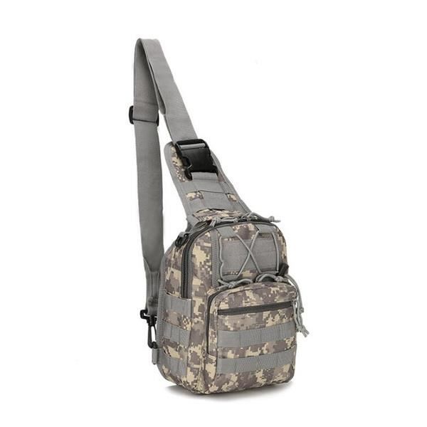 Sac à dos Randonnée Trekking 20L - ECELEN - Noir - Bandoulière tactique ...