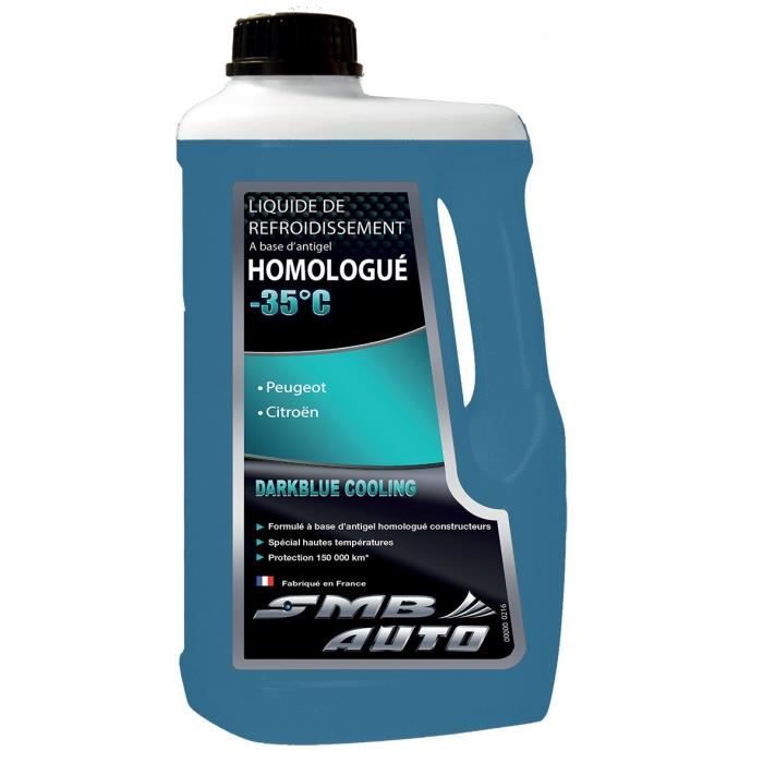 SMB Liquide de refroidissement Darkblue cooling -35°C - 1,5 L ...