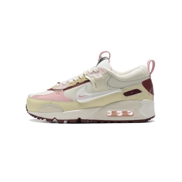 Nike Air Max bas top running chaussures blanc - Cdiscount Chaussures