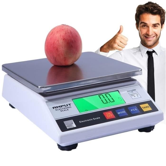 0.01G Haute Précision Balance Électronique, Cuisine Étanche 10 Kg ...