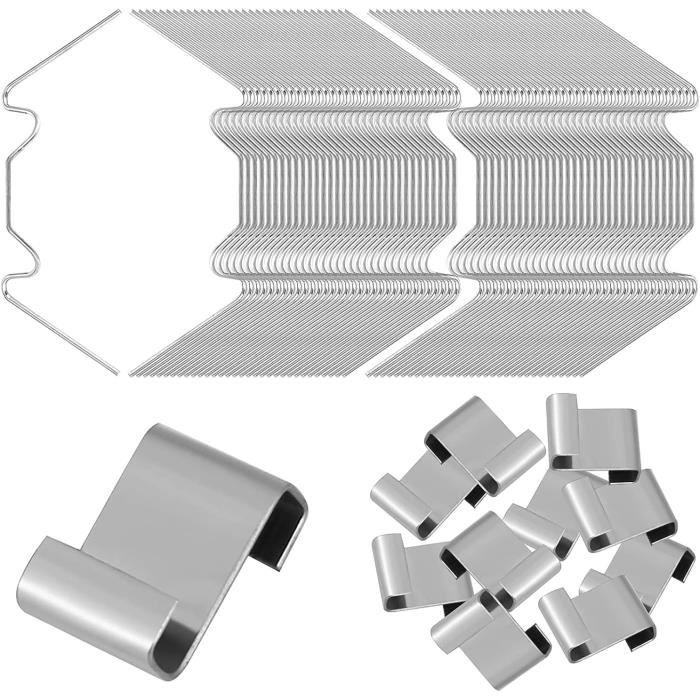 Clips de Vitrage pour Serre 304 Acier INOX Clip W-Z Type pour Serre ...