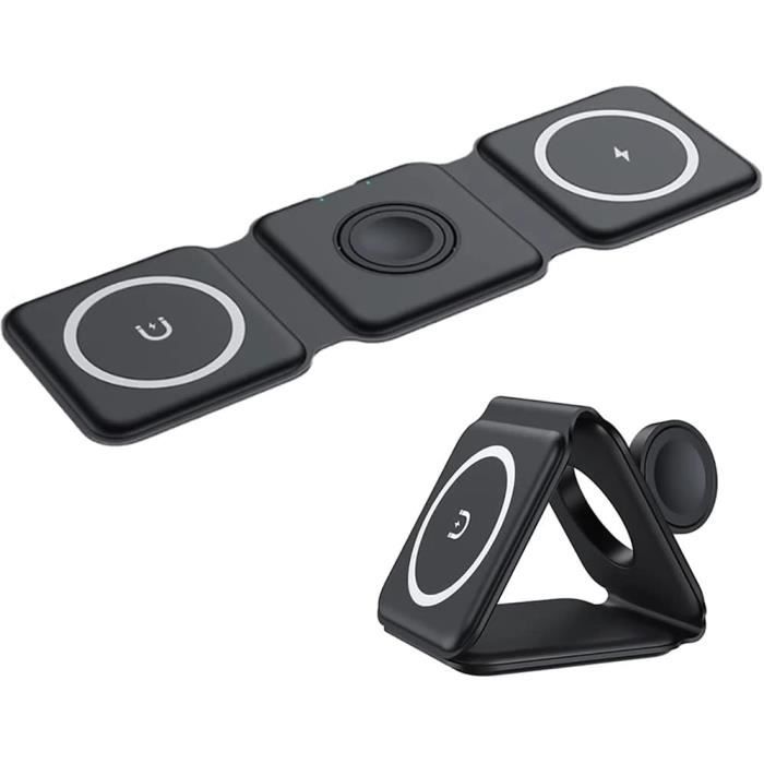 Chargeur Magnétique Induction Pliable magnetique, Station de Charge ...