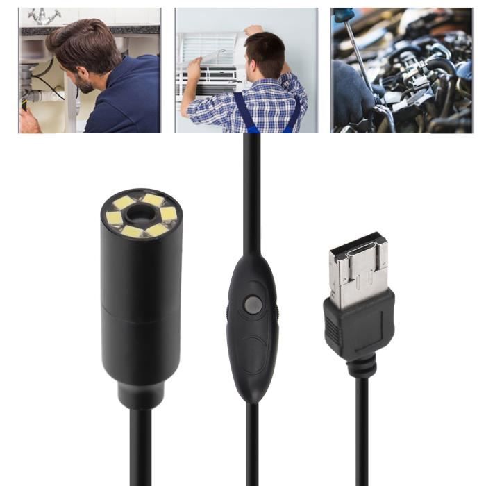 Endoscope de Type C Endoscope USB, Endoscope USB 14,5 Mm 1080P 6 ...