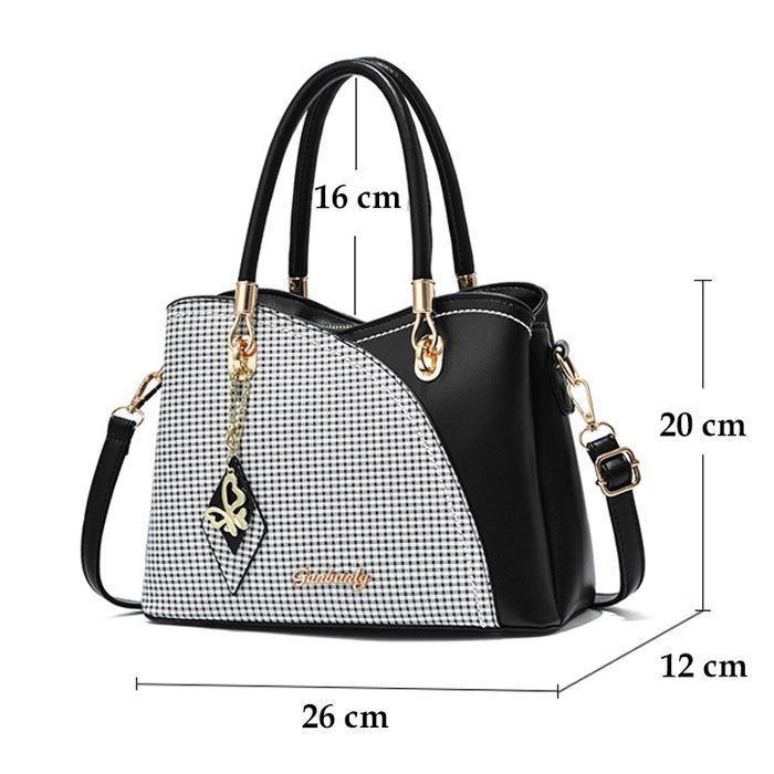 Sac à Main Femme Sac Porté Main Epaule en PU Cuir Sac à Bandoulière ...