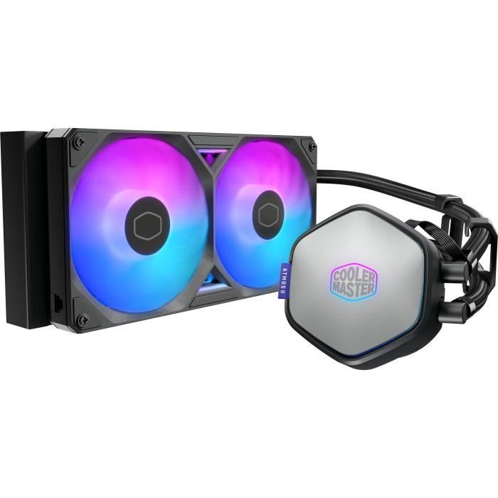 COOLER MASTER - MasterLiquid 240 Atmos II LCD ARGB - Watercooling AIO ...