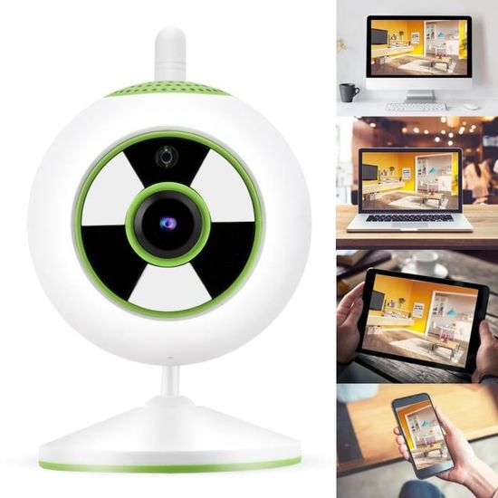 1080P WiFi CCTV Full Color Vision nocturne Surveillance intérieure à ...