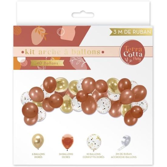Stc Kit Arche A Ballons Terracotta[J8099] - Cdiscount Jardin