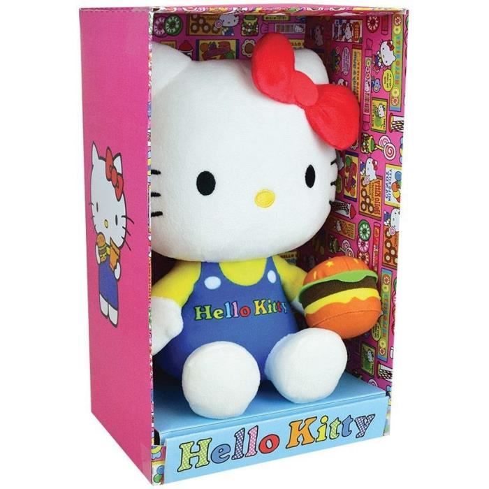 HELLO KITTY Peluche retro food ±20 cm - Cdiscount Jeux - Jouets