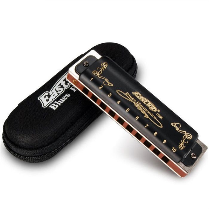 Harmonica,Orgue à bouche professionnel à 10 trous pour blues,instrument ...