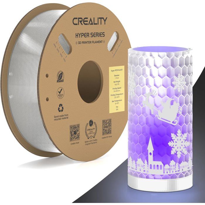 Filament 3D Hyper PETG - ZSONIX - Transparent - 1,75 mm - 1 kg ...
