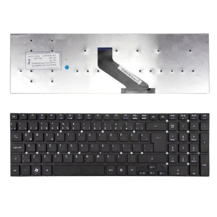 Clavier pour Acer Aspire 5830 v3-771G V3-731 Turquie Clavier Ordinateur ...