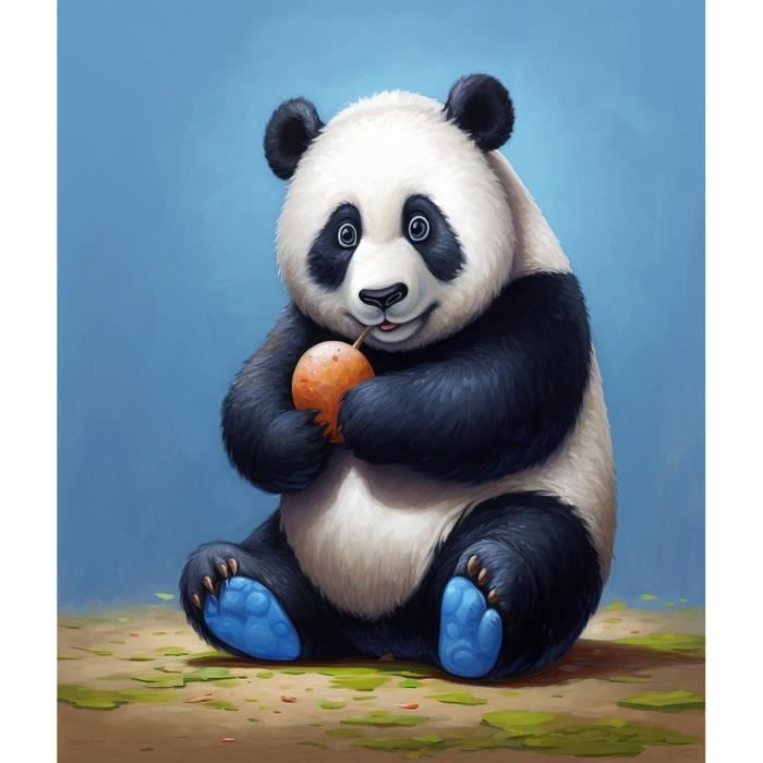 Kit De Broderie Diamant 5D Par Numéros,Dessin Animé Mignon Animal Panda ...