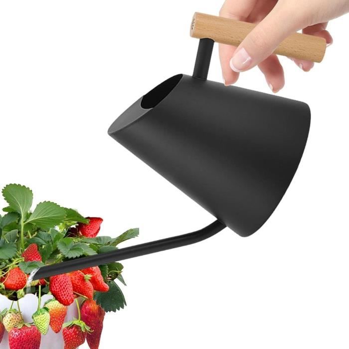 Arrosoir Long Bec,Bidon D'Eau De Jardin Conique En Acier Inoxydable De ...