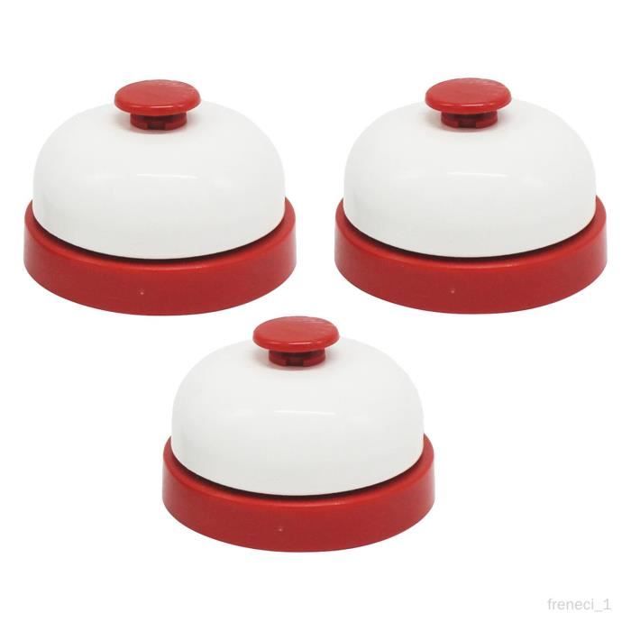 Cloche de service en métal 2.8 '' Dia pour table bureau cuisine hôtel ...