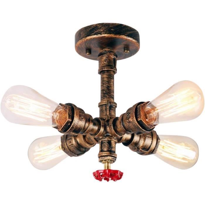 Plafonnier Industriel Vintage