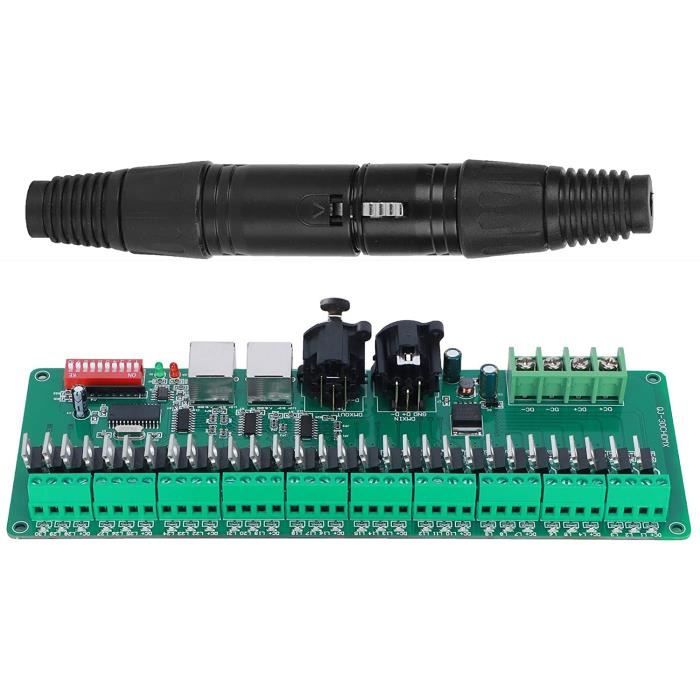 Décodeur constant DMX512, décodeur DMX 256 niveaux d'accessoires d ...