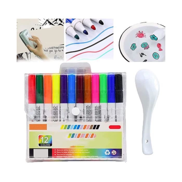 Stylos Magiques pour Peinture À l'eau avec Cuillère - Lot de 12 ...