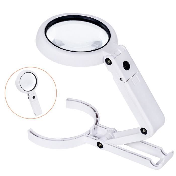 Loupe optique - LED - Portable - 5X et 11X - 8 LED - Multifonctionnelle - Cdiscount Appareil Photo