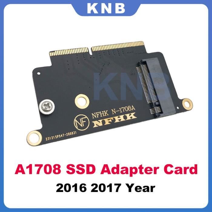 Adaptateur SSD NVMe PCIe - APPLE - Macbook Pro Retina 13" A1708 - M.2 ...