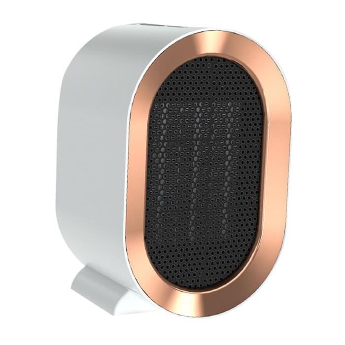 BLANCHE - Petit radiateur électrique de bureau, chauffage rapide et ...