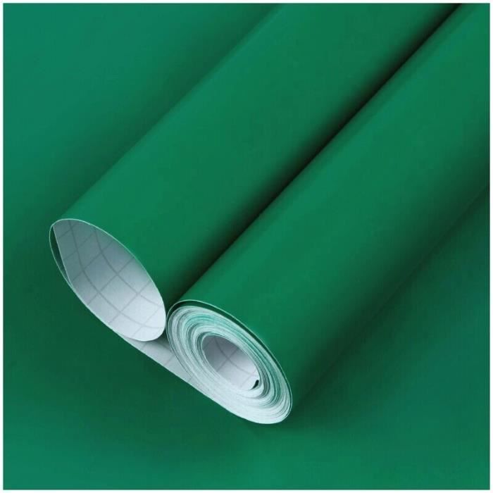 Autocollant mural - Vinyl - 3m x 45cm - Imperméable - Adhésif - Vert ...