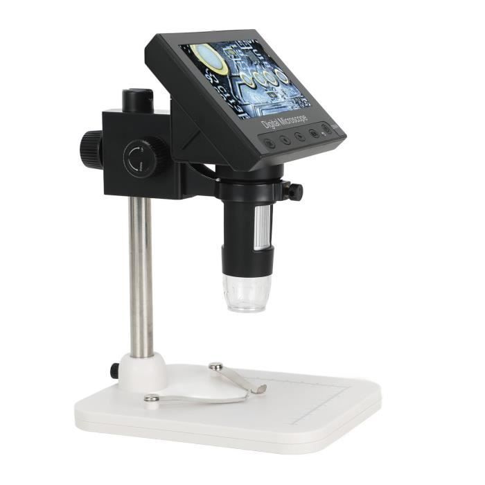 Cikonielf Microscope 1000X Microscope électronique 4.3in Écran d ...