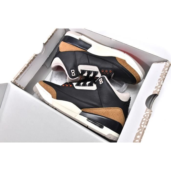 BASKETS AIR|JORDANX 3 Retro Black AJ3 Desert Elephant CT8532-008 Homme ...