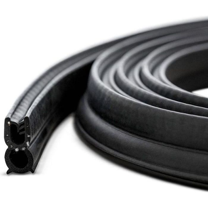 STEIGNER 5m Joint d'étanchéité en caoutchouc EPDM - profil U - 9x22mm ...