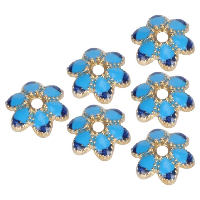 TMISHION Chapeaux de perle 30 pcs Folwer Forme Perle Caps Alliage ...