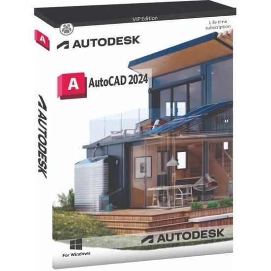 Logiciel - Autodesk - AutoCAD 2024 - Activation à vie - Livraison rapide - Téléchargement ...