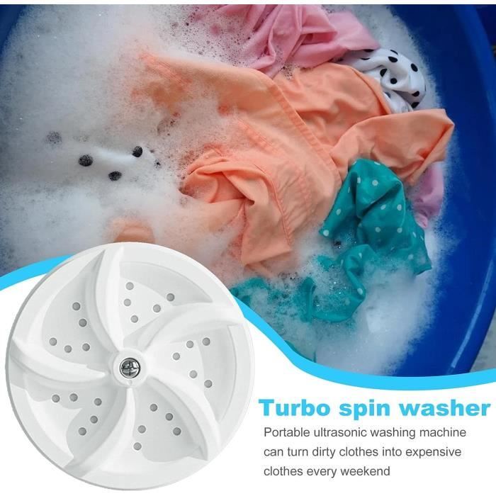 Machine À Laver Portative | Laveuse Portable Blanche Alimentée Par Usb ...